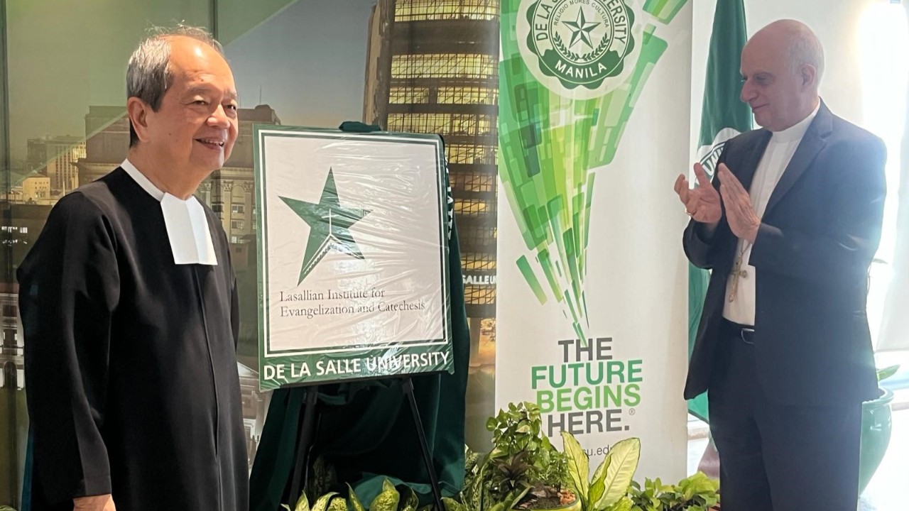 Today in Manila the inauguration took place of the new Lasallian ...